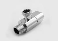 China Durable Triangle Double Head Angle Valve Bathroom Basin Faucet Hardware Parts for sale