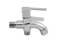 China Multi Functions Handle Sink Faucets Plate Chrome / Zinc Alloy Open mounting Water Tap for sale