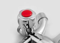 China More Functions Double Handles Water Tap Plate Chrome & Zinc Alloy Open-Mounting for sale