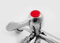 China More Functions Double Handles Water Tap Plate Chrome & Zinc Alloy Open-Mounting for sale