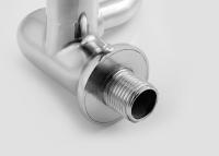 China Universal Commercial Kitchen Faucets Stainless Steel Pipe Brass Water Taps for sale