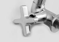 China Universal Commercial Kitchen Faucets Stainless Steel Pipe Brass Water Taps for sale
