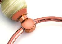 China New Design Bathroom Accessories Towel Ring Brass and Bowlder & Rose Gold Plating for sale