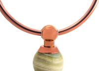 China New Design Bathroom Accessories Towel Ring Brass and Bowlder & Rose Gold Plating for sale