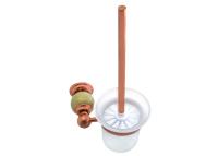 China Modern Design Toilet Brush & Holder Concealed Screw Mounting Bathroom Stuff for sale
