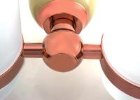 China Commercial Double Tumbler Holder Rose Gold Color Bathroom Products For Hotel for sale