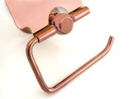 China Wall Mounted Bathroom Accessory Single Roll Toilet Paper Holder Easy Install for sale