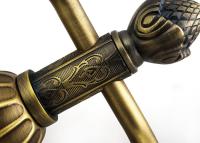 China Double Robe Hooks Brass Bathroom Decorations , Family Bathroom Products for sale