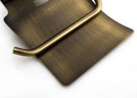 China Special Design Bathroom Accessories Antique Toilet Paper Holder Brass Material for sale
