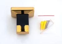 China Wall Mounted Bathroom Accessory Decorations Single Robe Hook 330g Lightweight for sale