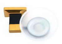 China Bathroom Set Bathroom Accessory Soap Holder Gold Plate / Paint Bathroom Supplies for sale