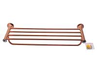 China Modern Design Bathroom Accessory Towel Shelf  Zinc Alloy and Crystal for sale