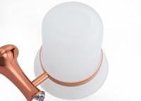 China Zinc Alloy and Crystal Bathroom Accessory Toilet Brush & Holder Modern Design for sale