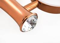 China Classic Design Wall mounted Bathroom Accessories Soap Holder Zinc Alloy and Crystal for sale