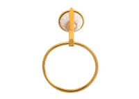 China Classic Design Wall mounted Bathroom Accessories Towel Ring Brass and Zinc Alloy for sale
