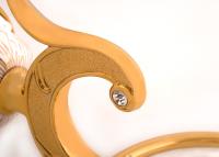 China Classic Design Wall mounted Bathroom Accessories Towel Ring Brass and Zinc Alloy for sale