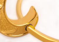 China Classic Design Wall mounted Bathroom Accessories Towel Ring Brass and Zinc Alloy for sale