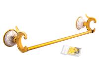 China Single Towel Bar Bathroom Accessory Brass And Zinc Alloy Material for sale