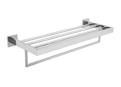 China Towel Shelf  Polished Bathroom Accessory Stainless Steel 304 Easy Installation for sale