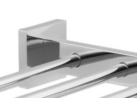 China Towel Shelf  Polished Bathroom Accessory Stainless Steel 304 Easy Installation for sale
