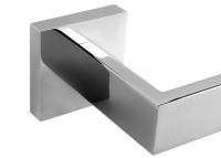 China 600g Lightweight Bathroom Accessory Single Towel Bar Polished SUS304 Wall - Mounted for sale