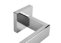 China 600g Lightweight Bathroom Accessory Single Towel Bar Polished SUS304 Wall - Mounted for sale