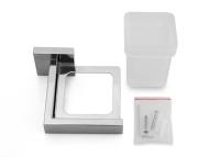 China Single Tumbler Holder Polished SUS304 Classics Design Bathroom Tumbler Holder for sale