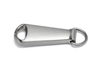 China Free Sample Handbag Accessories Hardware Zipper Pull for Luggage Zinc Alloy for sale