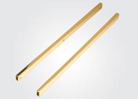 China Corrosion Resistance Handbag Accessories Hardware Logo Parts Gold Color for sale
