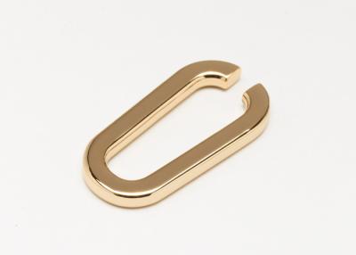 China Gold Plated Zinc Alloy Handbag Accessories Hardware With Customized Logo for sale