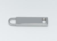 China Zipper Pull For Bag OEM  Handbag Accessories Hardware Steel Customized Color for sale