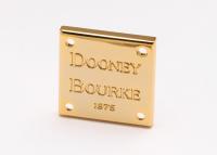 China Hot Fashion Handbag Accessories Hardware Zinc Alloy Gold Plated OEM for sale