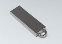 China Customized Color and Logo Handbag Accessories Hardware Steel  Zipper Pull For Bag for sale