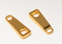 China High Electroplate Handbag Accessories Hardware Steel Customized Color Zipper Pull For Bag for sale