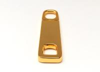 China High Electroplate Handbag Accessories Hardware Steel Customized Color Zipper Pull For Bag for sale