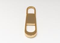 China Luxury Brand Handbag Accessories Hardware Zipper Pull For Bag High Electroplate for sale