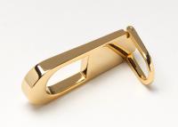 China Luxury Brand Handbag Accessories Hardware Zipper Pull For Bag High Electroplate for sale