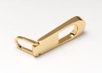 China Luxury Brand Handbag Accessories Hardware Zipper Pull For Bag High Electroplate for sale