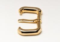 China E Shape Modern Design Zinc Alloy Bag Ring Luggage Cycle Luggage Bag Accessories for sale