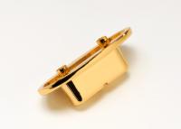China Handbag Hardware Gold Plated Parts Luggage Fittings For Modern Bag Metal Accessories for sale