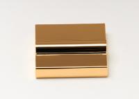 China Gold Blank Handbag Accessories Hardware Finish Parts Zinc Alloy OEM / ODM for sale