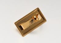 China Gold Plated Finish Handbag Accessories Hardware for Modern Bag Zinc Alloy for sale