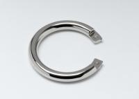 China Half Round Ring Handbag Accessories Hardware High Electroplate / Fashion for sale