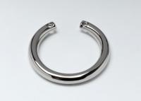 China Half Round Ring Handbag Accessories Hardware High Electroplate / Fashion for sale