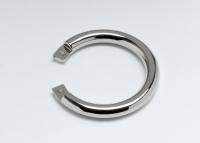 China Half Round Ring Handbag Accessories Hardware High Electroplate / Fashion for sale