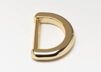 China High Electroplate D Shape Bag Han Golden Zinc Alloy Luggage Handbag Accessories for sale