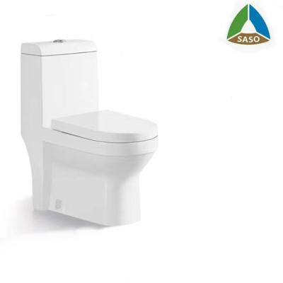 China Washdown Flushing White Ceramic Toilet 670x370x760mm Easy To Clean for sale