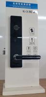 China Zinc Black Gunmetal Color Smart RFID Card Door Lock For Hotel Application for sale