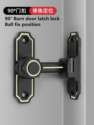 China Heavy Duty Zinc Barn Door Latch Lock 80mm X 25mm ODM for sale