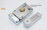 China Keyless Mechanical Doorlock Easy To Use Push Button Entrance Lock for sale